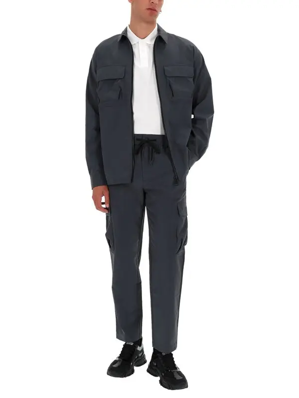 Versace Technical Cargo Pants - Grey