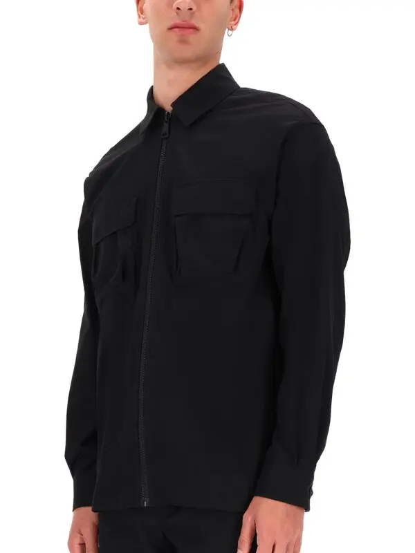 Versace Zippered Shirt - Black