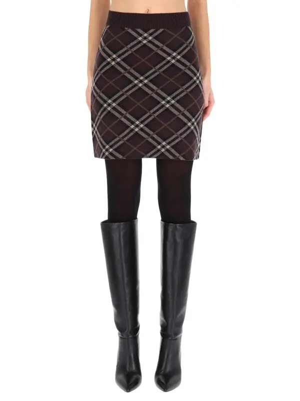 Burberry Ginny Skirt - Brown