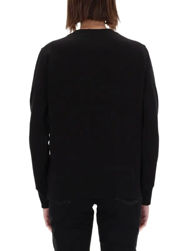 Versace Sweatshirt With Logo - Black