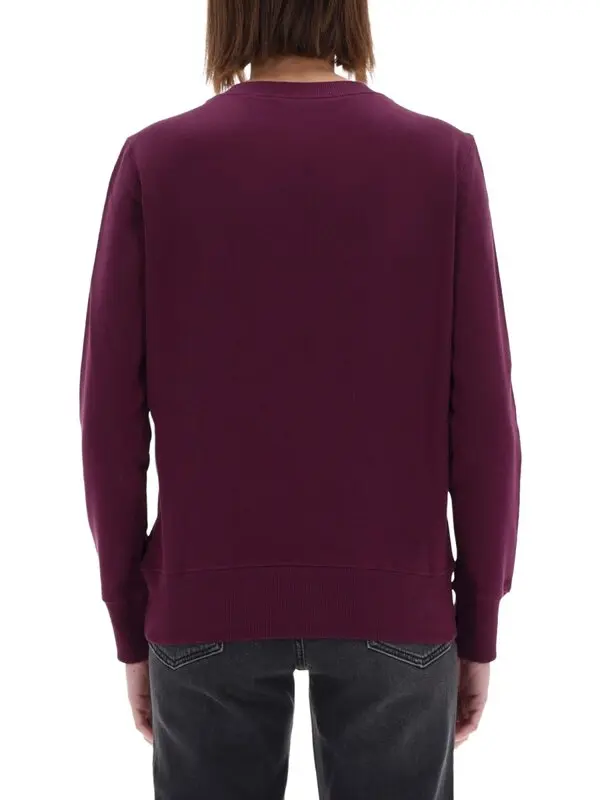 Versace Sweatshirt With Logo - Bordeaux