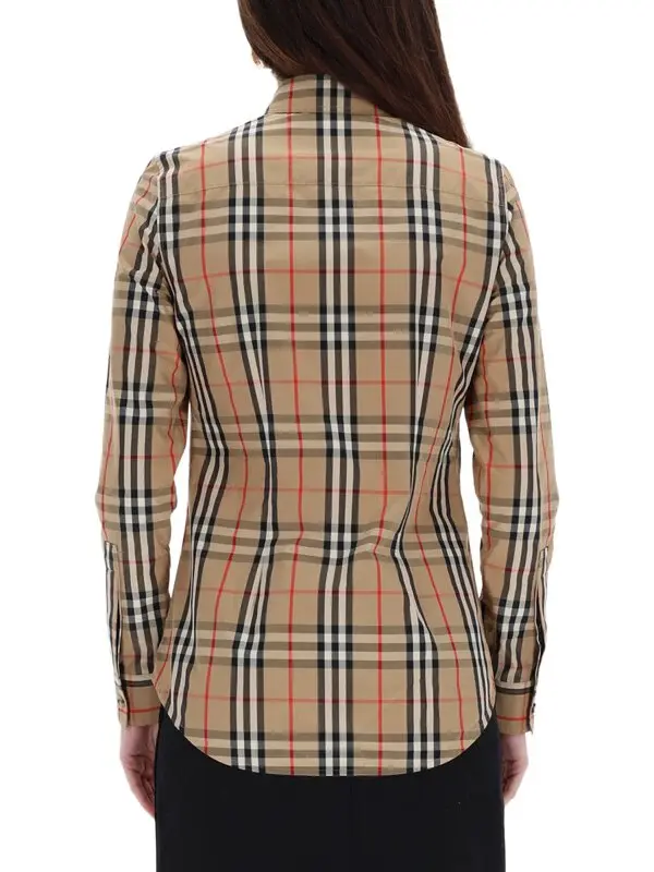 Burberry Check Shirt - Multicolour