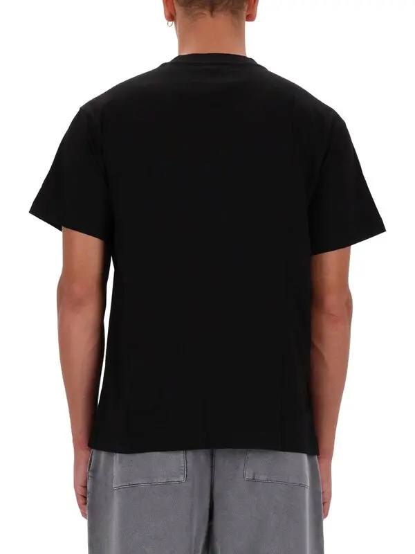 Versace Small Square Logo T Shirt - Black