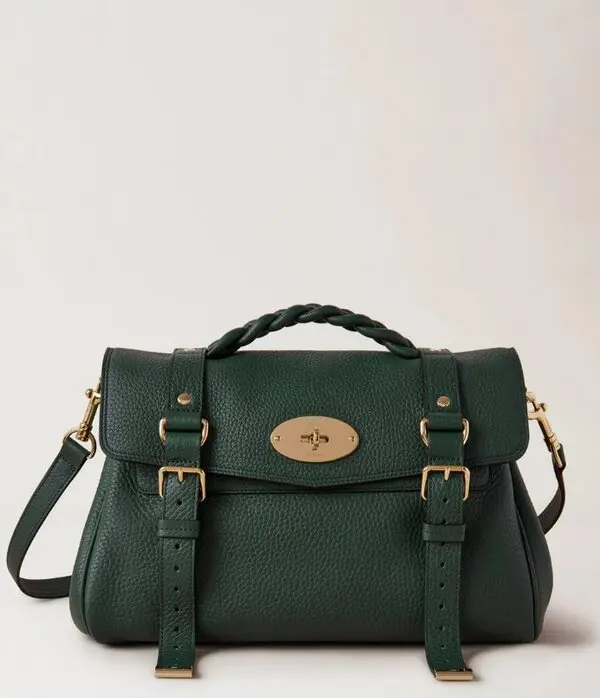 Mulberry Alexa Satchel - Green