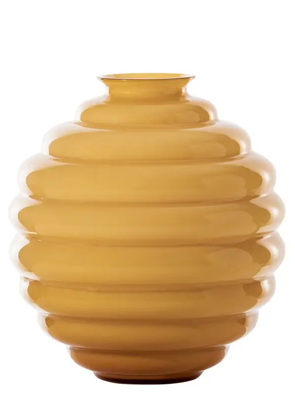 VENINI Deco' Pot ⌀ 17 Cm - Yellow