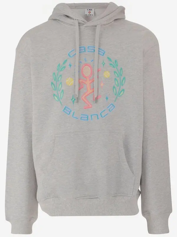 Casablanca Cotton Sweatshirt With Logo