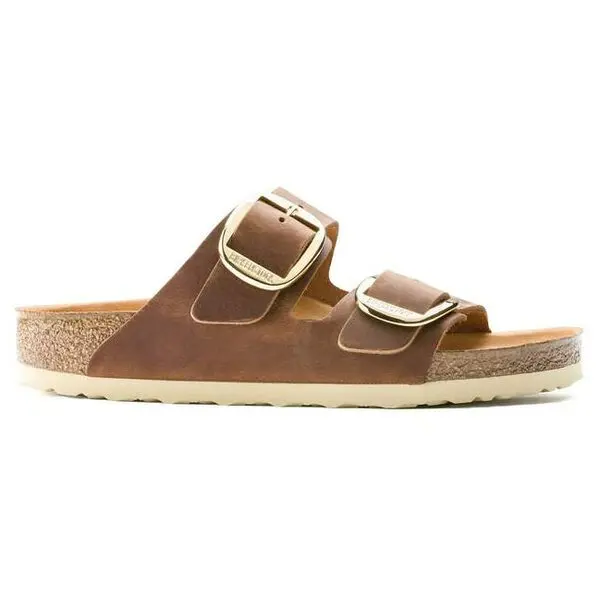 BIRKENSTOCK Arizona Big Buckle Sandals - Brandy