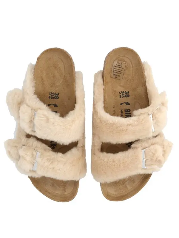 BIRKENSTOCK Arizona Big Buckle Sandal - Beige