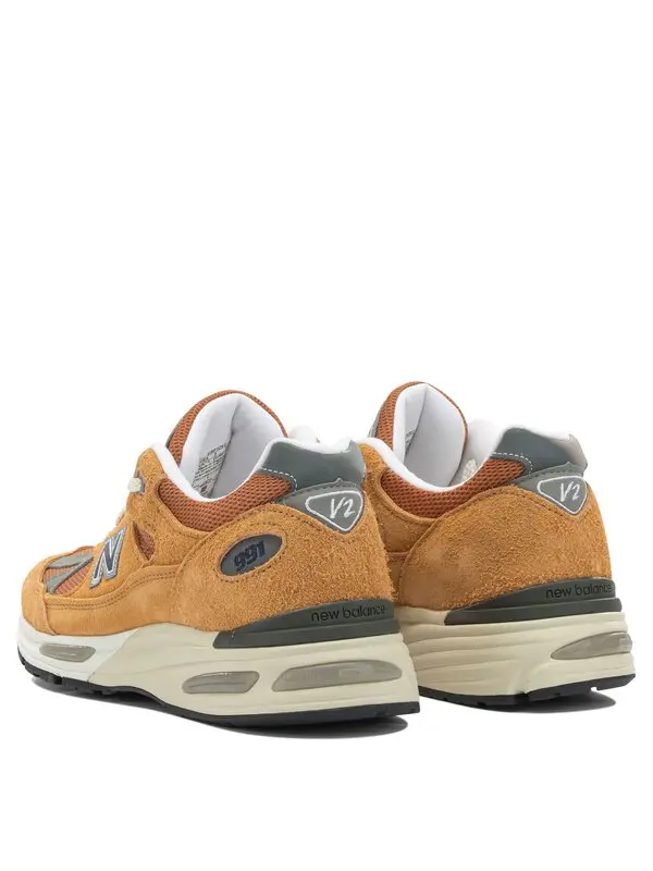 NEW BALANCE Made In Uk 991v2 Sneakers - Orange