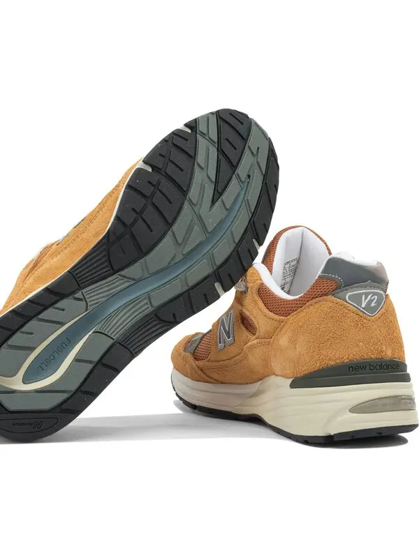 NEW BALANCE Made In Uk 991v2 Sneakers - Orange