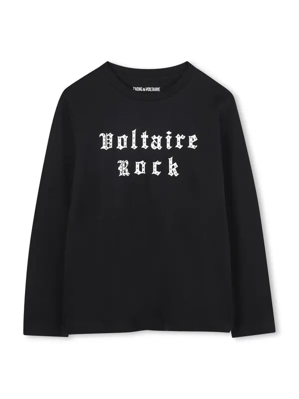 Zadig&Voltaire T-shirt With Logo - Black