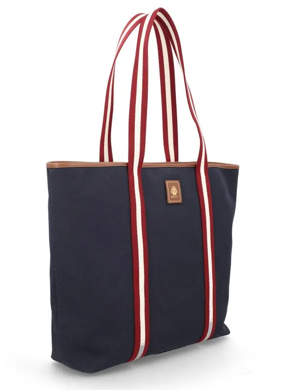 Bally Eb Ribbon Tote - Black