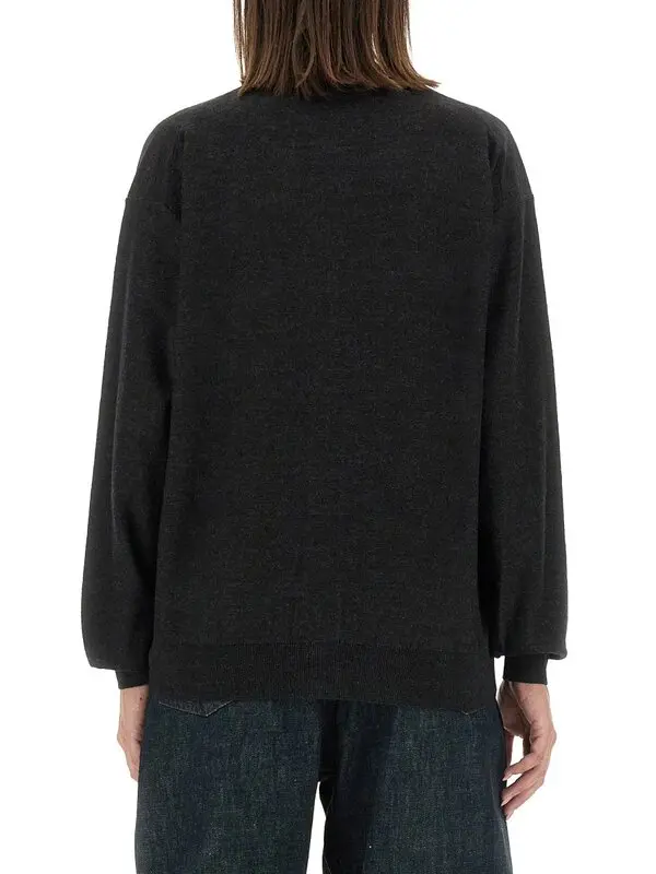 LEMAIRE Twisted Cardigan - Grey