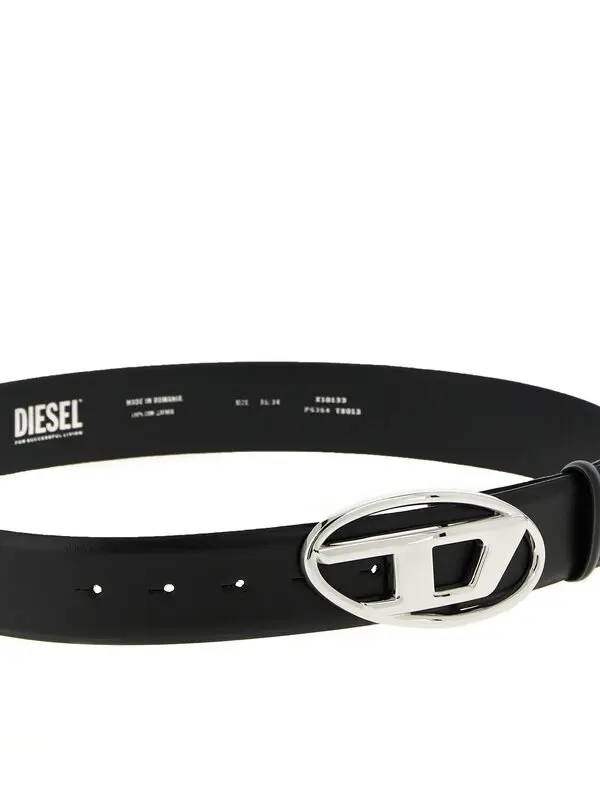 DIESEL B-1dr Leather Belt