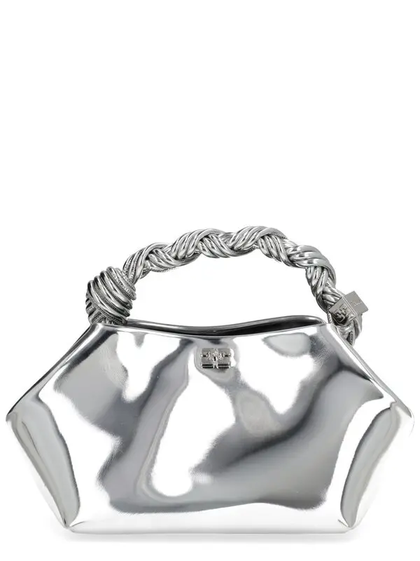 GANNI Bou Small' Bag - Silver
