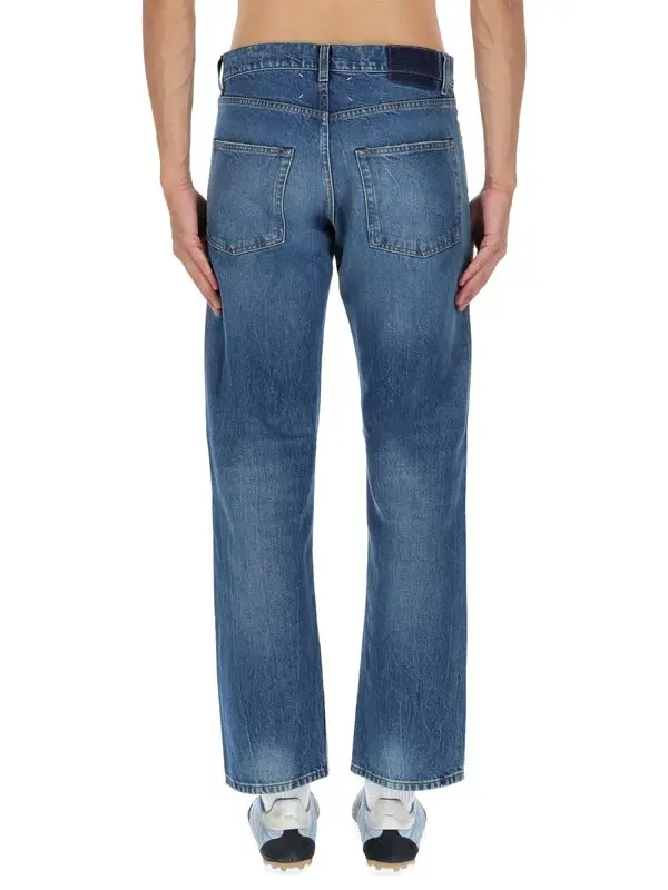 MAISON MARGIELA Straight Leg Jeans - Blue