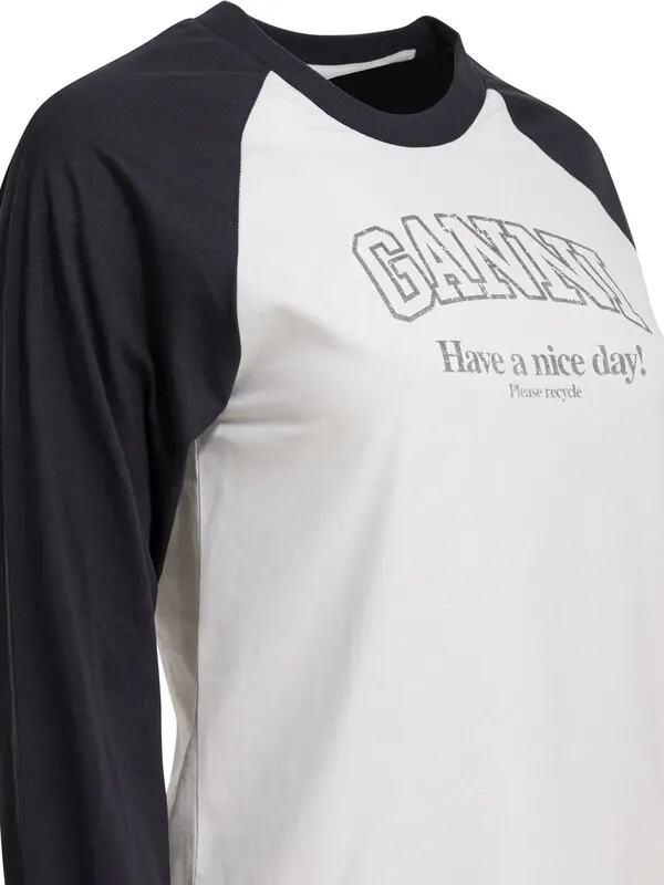 GANNI Baseball T-shirt