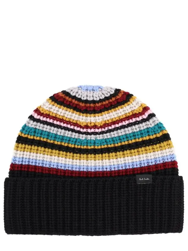 Paul Smith Signature Stripe Beanie - Multicolour