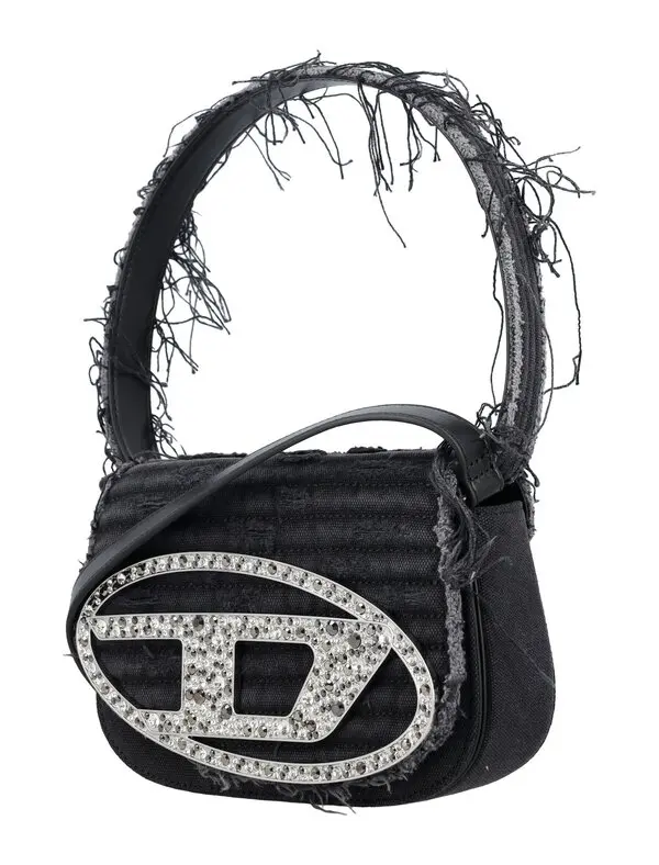 DIESEL® 1dr Bag With Crystal Embellished Logo