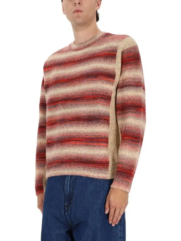 Paul Smith Striped Sweater - Orange