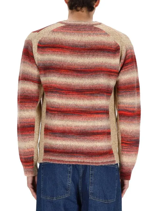 Paul Smith Striped Sweater - Orange