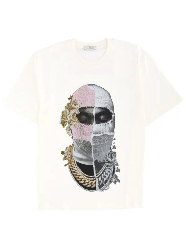 IH NOM UH NIT T Shirt With Print - White