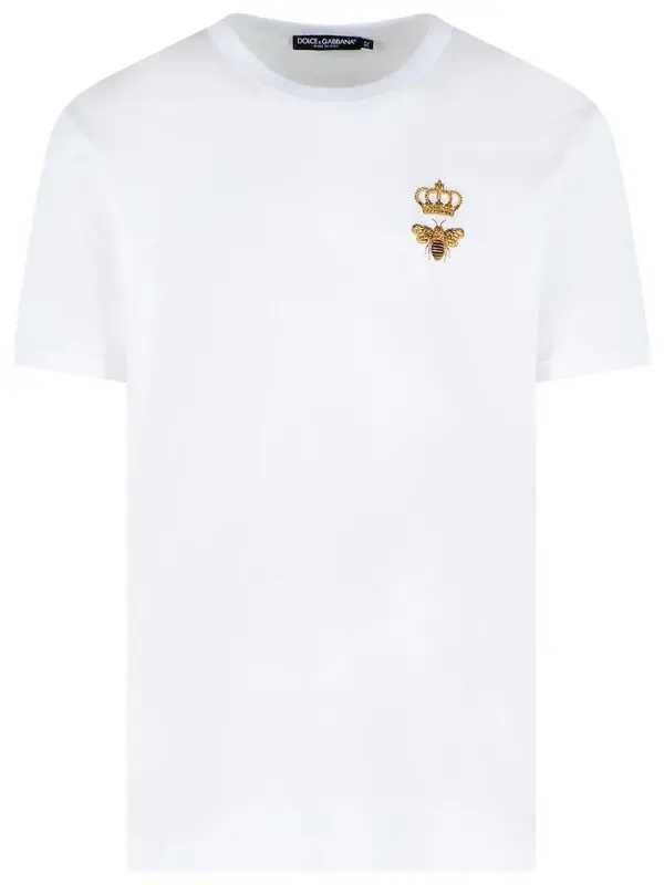Dolce & Gabbana Viscose Blend T-shirt - White