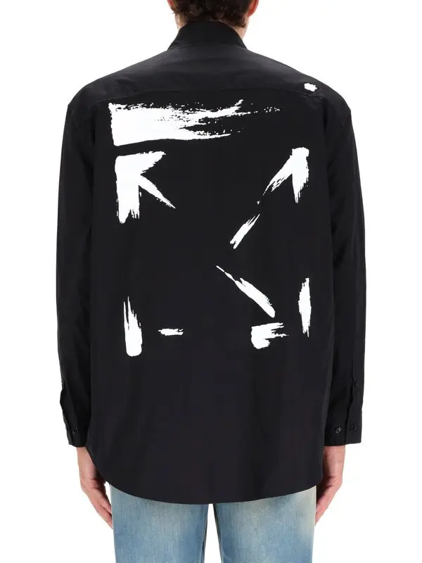 Off White Brush Arrow' Shirt