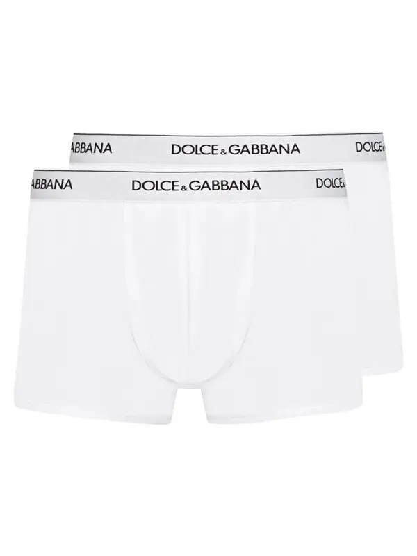 Dolce & Gabbana Bi Pack Boxer Regular - White