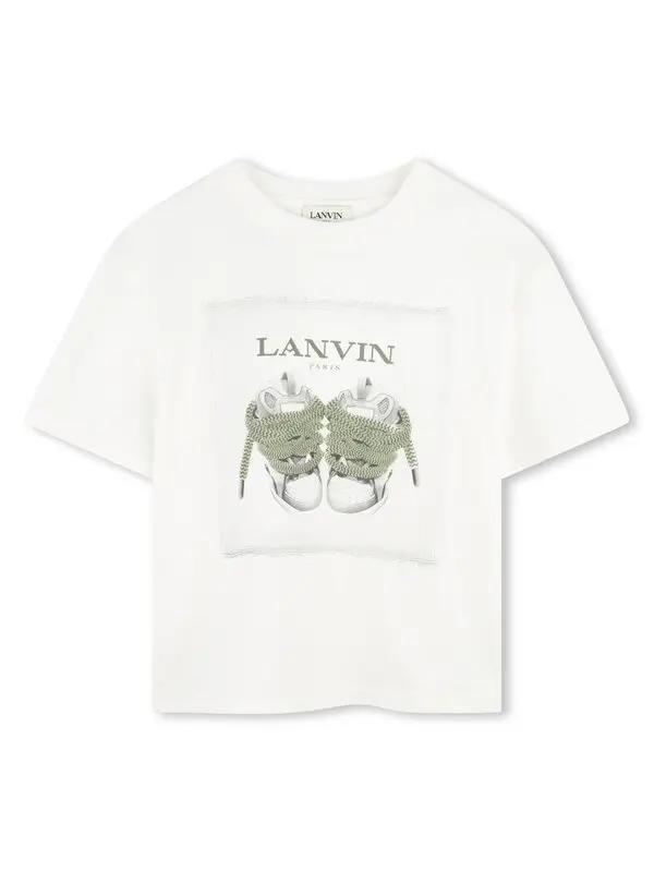 LANVIN T-shirt With Logo - White
