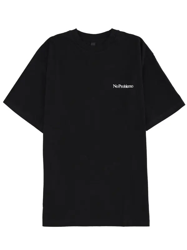 NO PROBLEMO T-shirt With Logo - Black