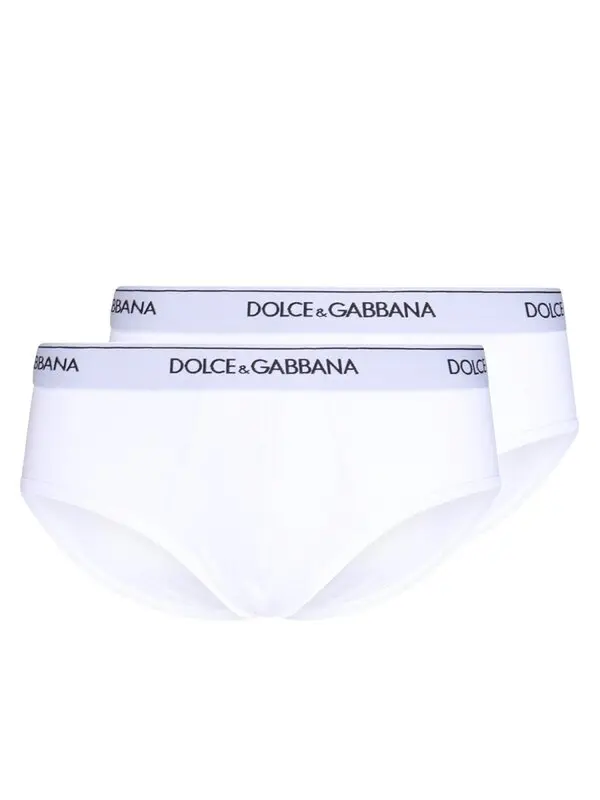 Dolce & Gabbana Bi Pack Brando Briefs - White