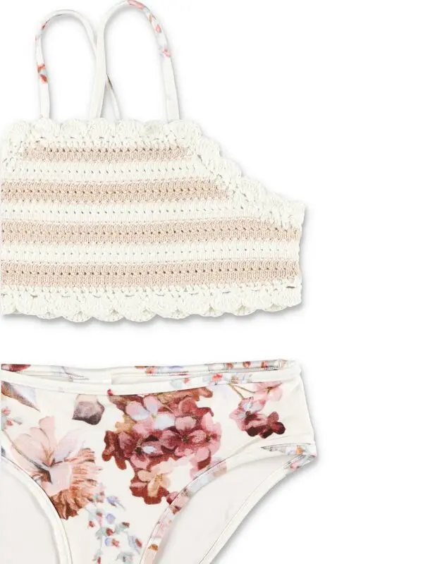 Zimmermann Awaken Two-piece Costume - Multicolour