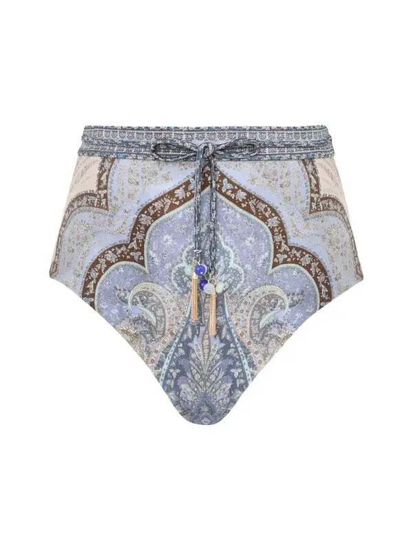 Zimmermann Wanderlust Bikini Bottom - Multicolour