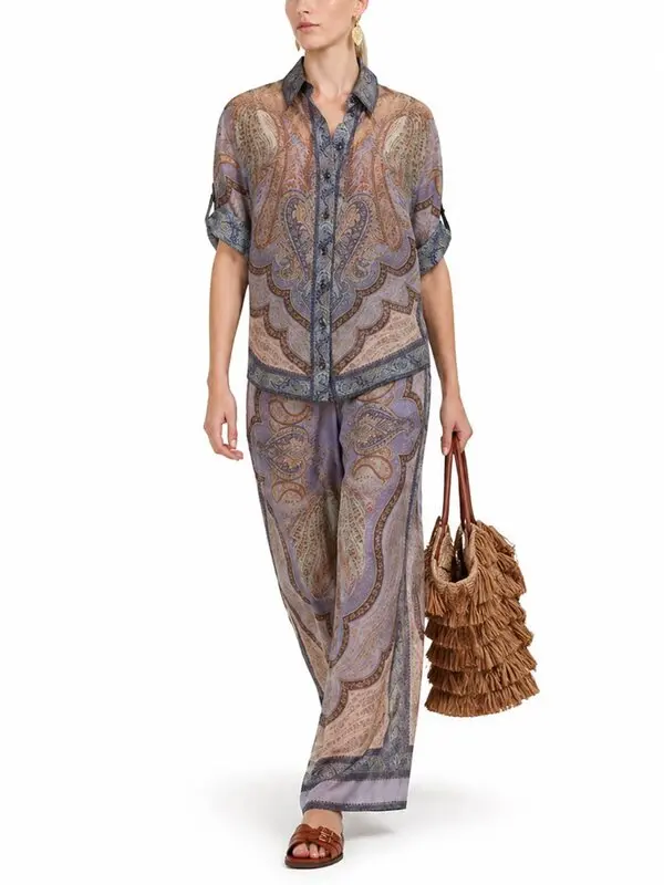 Zimmermann Wonderlust Pants - Multicolour
