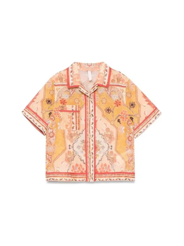 Zimmermann Wylie Pocket Shirt - Multicolour