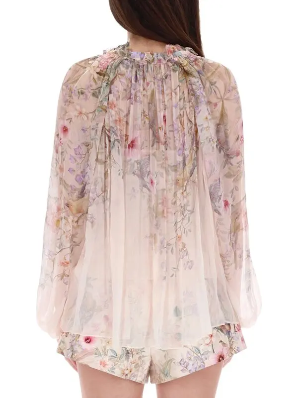 Zimmermann Billow Rebellion Blouse - Ivory