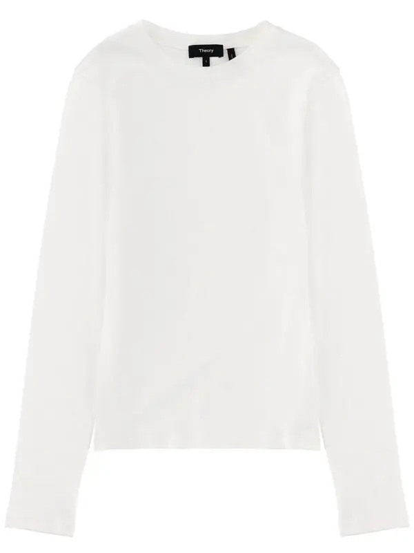 Theory Long Sleeve T-shirt - White
