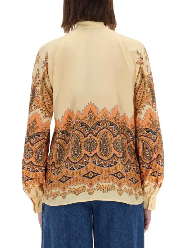 Etro Printed Silk Blouse - Multicolour