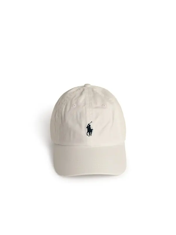 Polo Ralph Lauren Cotton Cap - White