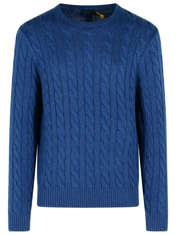 Polo Ralph Lauren Cotton Crewneck Sweater - Blue