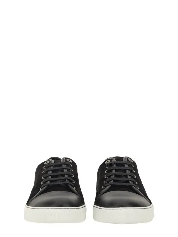 LANVIN Lace-up Sneakers - Black