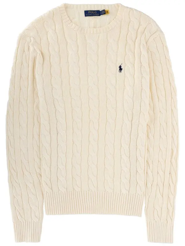 Polo Ralph Lauren Cable Knit Sweater - Ivory