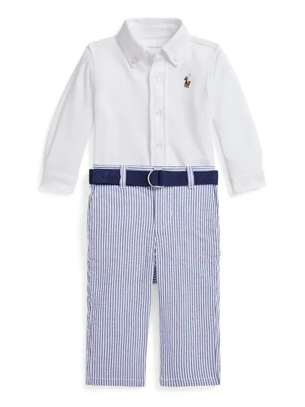 Polo Ralph Lauren Shirt And Pants Set