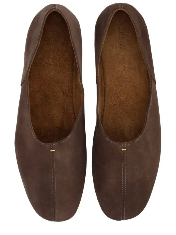 Khaite Dancer Jane Flat - Brown