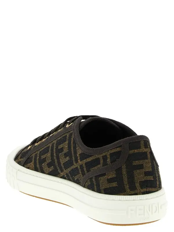 Fendi Jacquard Sneakers