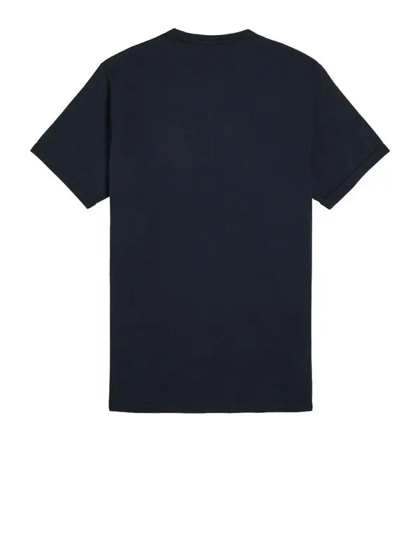 Fred Perry T Shirt With Logo - Blue