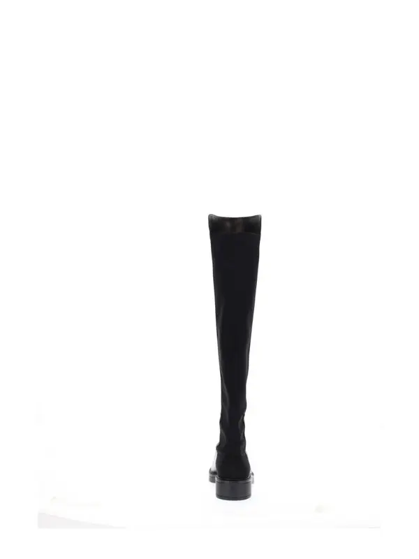 STUART WEITZMAN Leather Over-the-knee Boot - Black