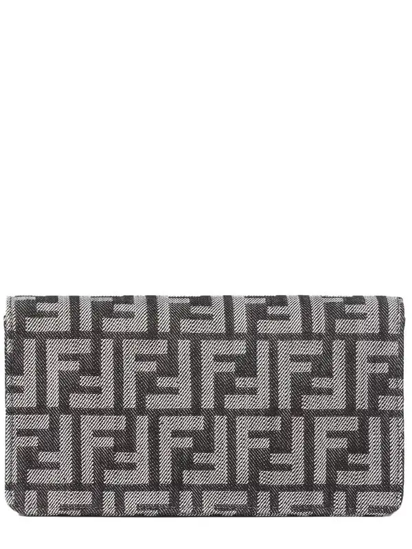 Fendi Baguette' Wallet - Black