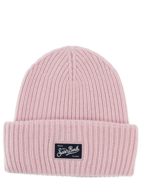 MC2 SAINT BARTH Berry Beanie - Pink